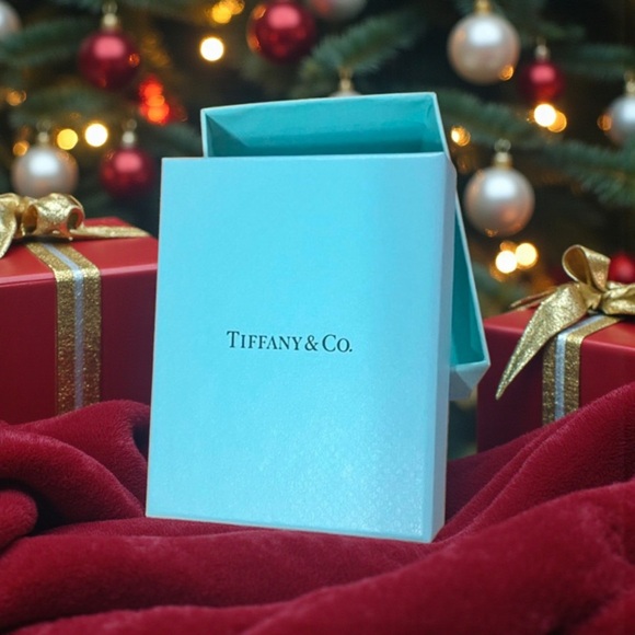 Tiffany & Co. | Other | Tiffany Co Blue Jewelry Box Classic Gift Box ...